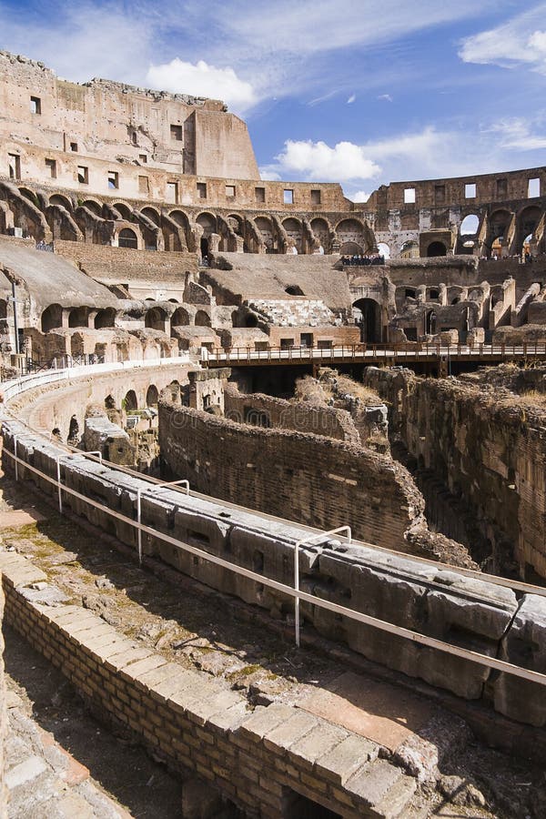 Colosseum interior stock image. Image of amphitheater - 29781719