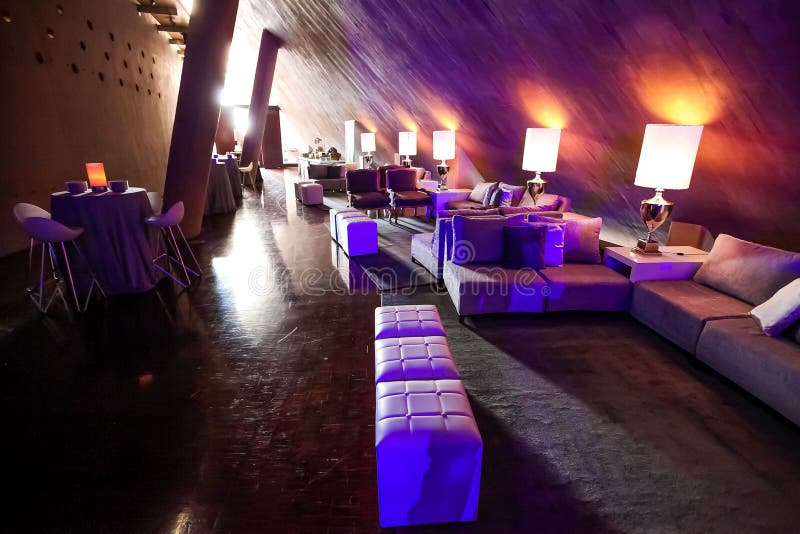 Interior of a Fancy Restaurant Stock Image - Image of fancy, light ...