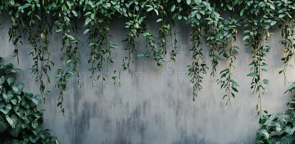 The Interior Features Tropical Plants and Trees in a Textural Setting ...