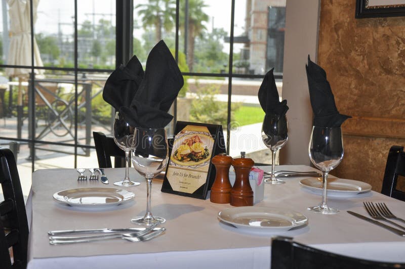 Interior of a Fine Dining Restaurant. Editorial Stock Image - Image of ...