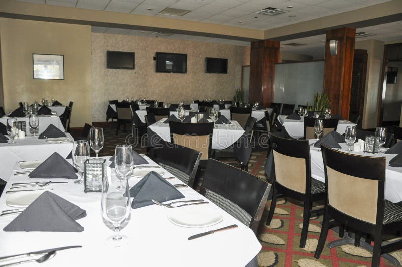 Interior of a Fine Dining Restaurant. Editorial Stock Image - Image of ...