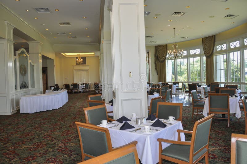 Interior of a Fine Dining Restaurant. Editorial Stock Image - Image of ...