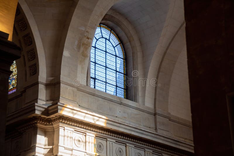 Interior of a French Church Stock Image - Image of historic, medieval ...