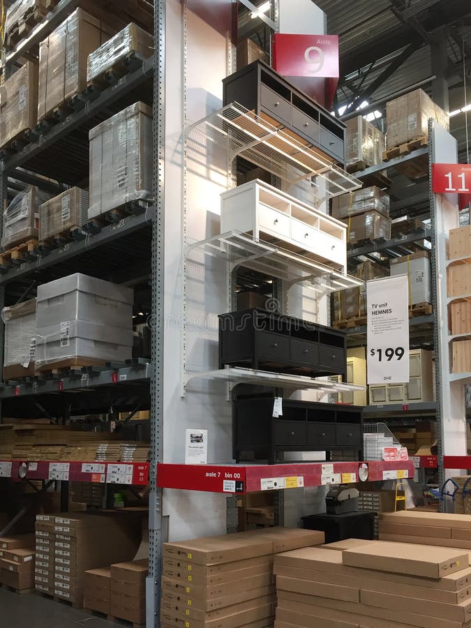 Interior of Furniture Store IKEA Editorial Stock Photo - Image of ...