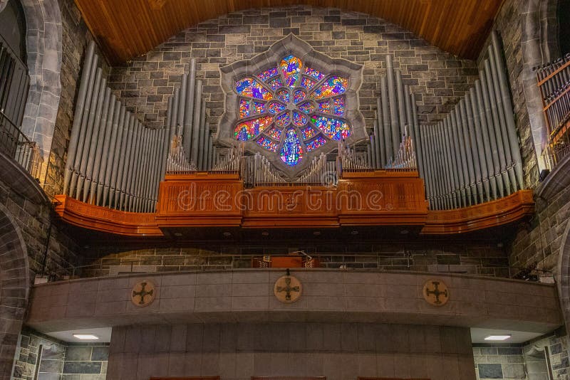 Interior of Galway Cathedral, Ireland Stock Photo - Image of religion ...