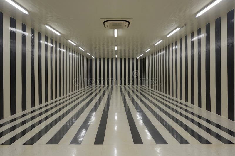 Interior Geometry with Correct Lines Stock Photo - Image of movement ...