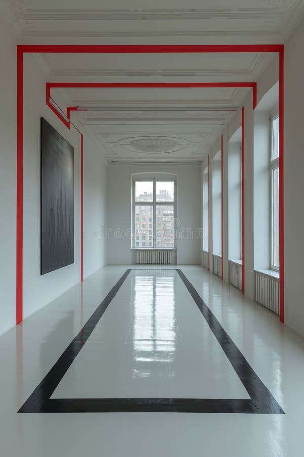 Interior Geometry with Correct Lines Stock Photo - Image of house ...