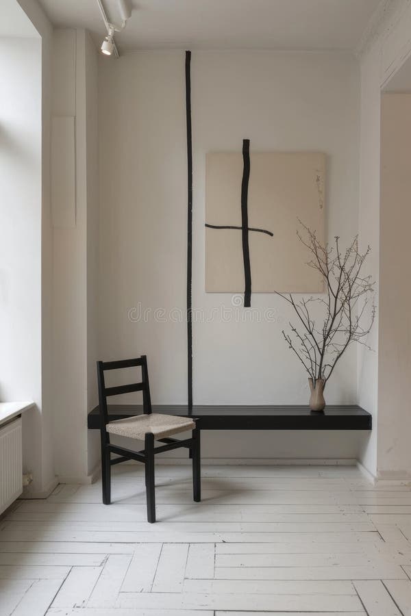 Interior Geometry with Correct Lines Stock Image - Image of stage ...