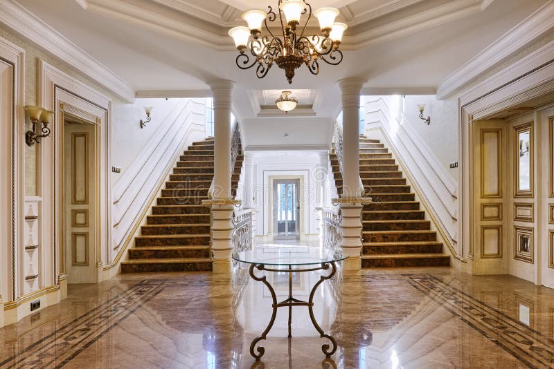 The interior of the hall stock photo. Image of architecture - 69517774