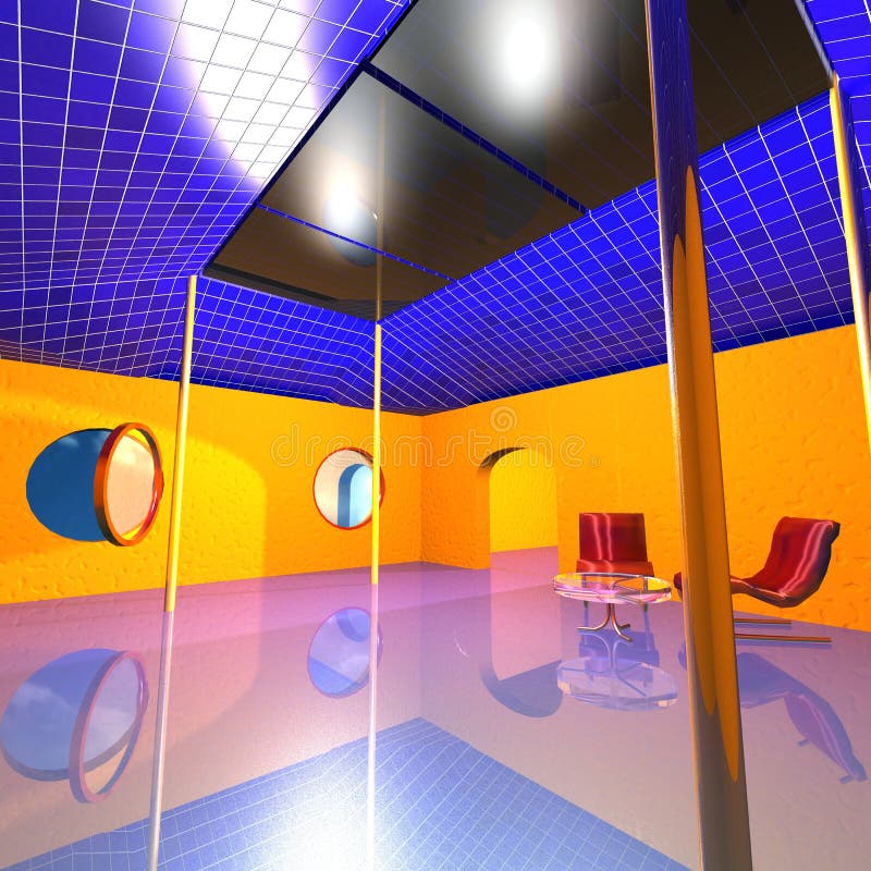 Interior Of A Hall For Rest. Picture Image: 4726677