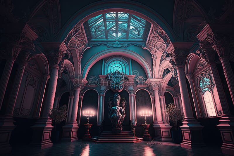 Gothic Hallway Castle Stock Illustrations – 59 Gothic Hallway Castle ...