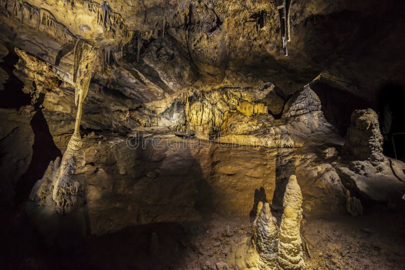 The Caves of Han stock photo. Image of cavern, calcium - 158350688