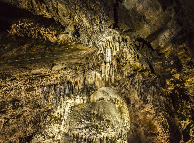 The Caves of Han stock image. Image of caving, formation - 158350809
