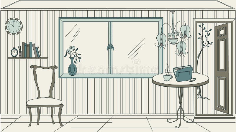 Hand Draw Room Stock Illustrations – 7,067 Hand Draw Room Stock ...