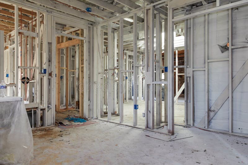 Home Reconstruction stock photo. Image of planking, ceiling - 99336480