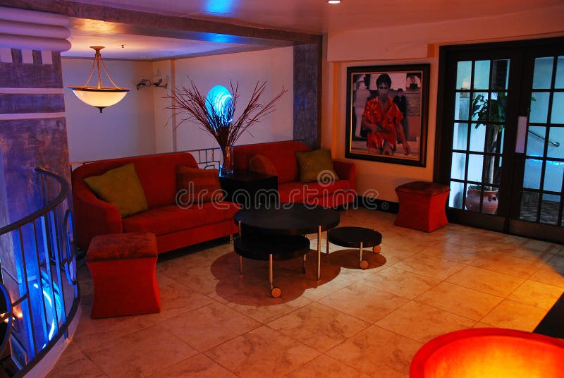 Interior of the Hotel Beacon, South Beach, Miami Editorial Photo ...
