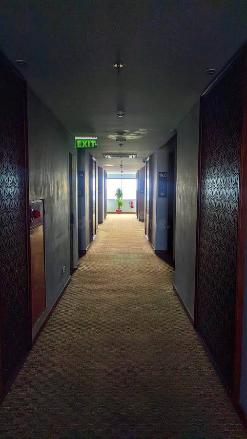 Interior of the Hotel Room Corridor Stock Image - Image of room ...
