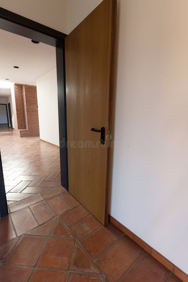 Interior house, door stock photo. Image of room, view - 36040778