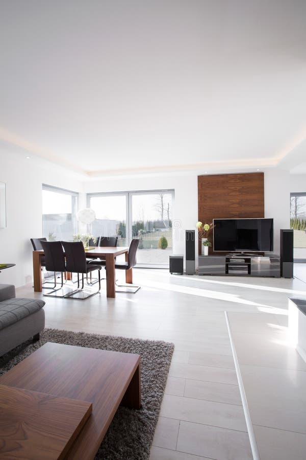 Interior of a House for Sale Stock Image - Image of richness, luxurious ...