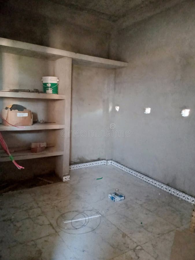 Interior of a House Under Construction, Remodeling and Renovation from ...