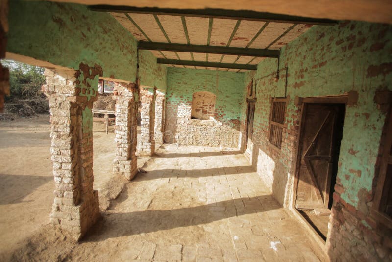 Interior of a House in a Village in Sindh Editorial Stock Image - Image ...