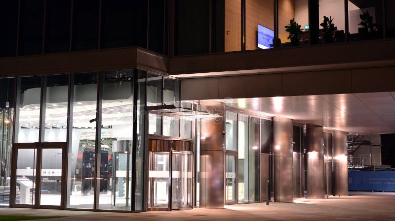 Interior of HUB Office Building. Editorial Stock Image - Image of ...