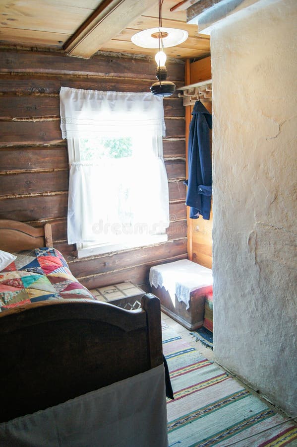 The Interior of the Hut Russian. Editorial Photography - Image of tools ...