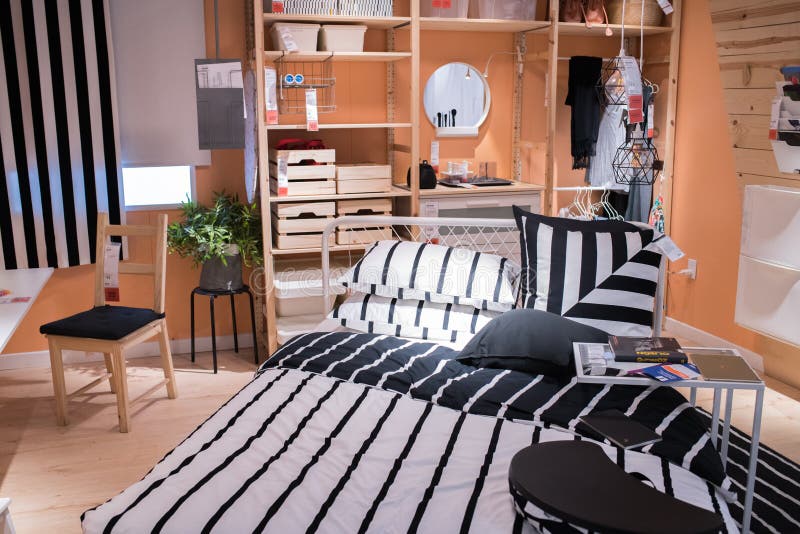 Interior of an Ikea store editorial stock image. Image of interior ...