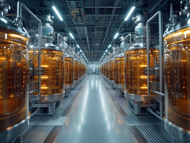 Interior Inside Packaging Factory Stock Illustration - Illustration of ...