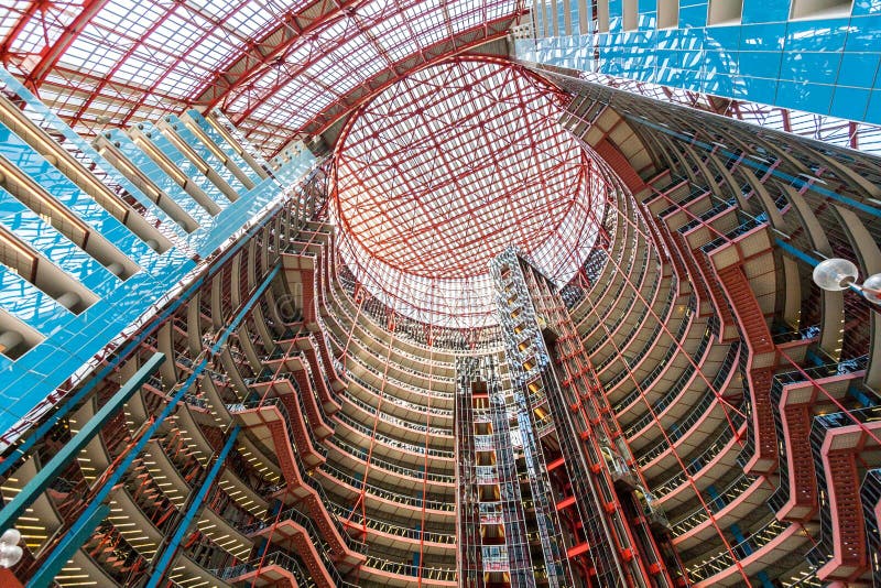 Interior of the James R. Thompson Center Editorial Stock Photo - Image ...