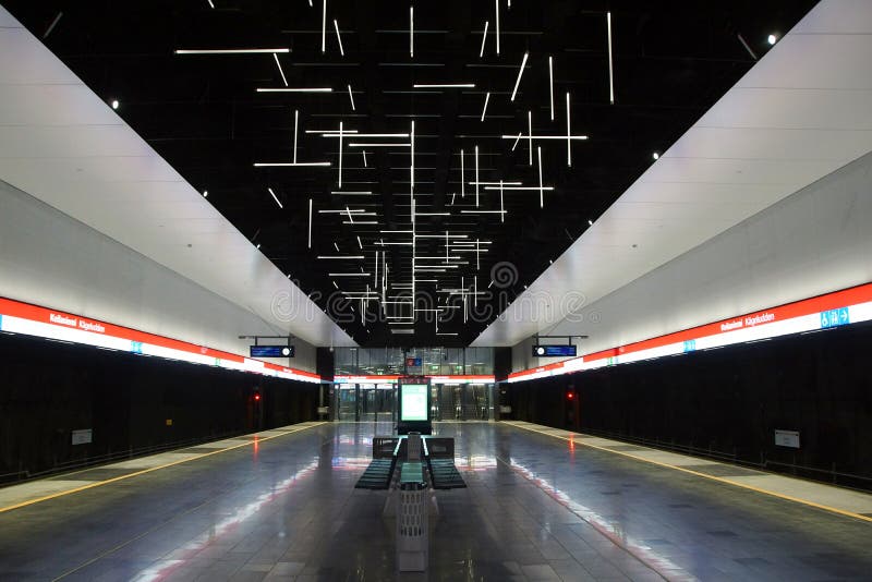 Interior of the Keilaniemi editorial photo. Image of modern - 114984596