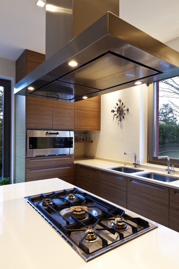 Interior, kitchen stock image. Image of design, apartment - 28249083