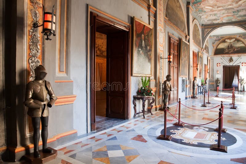 Ancient palace interior stock photo. Image of antique - 6046140