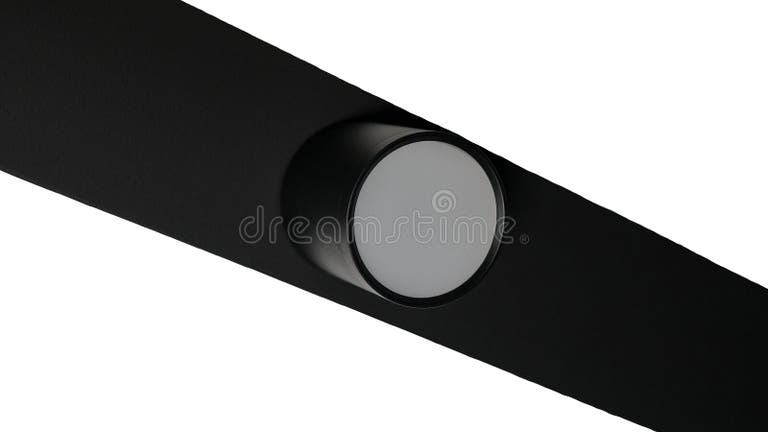 Interior Lamp Built into the Ceiling, Modern LED Lamp. Spotlight for ...