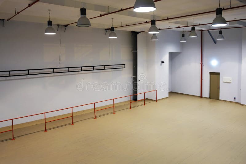 Interior of a Large Empty Room Stock Image - Image of hall, indoor ...