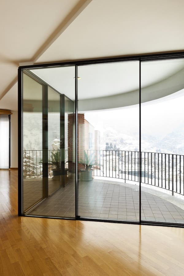 Large Window with Many Panes Stock Photo - Image of wall, panes: 42203164