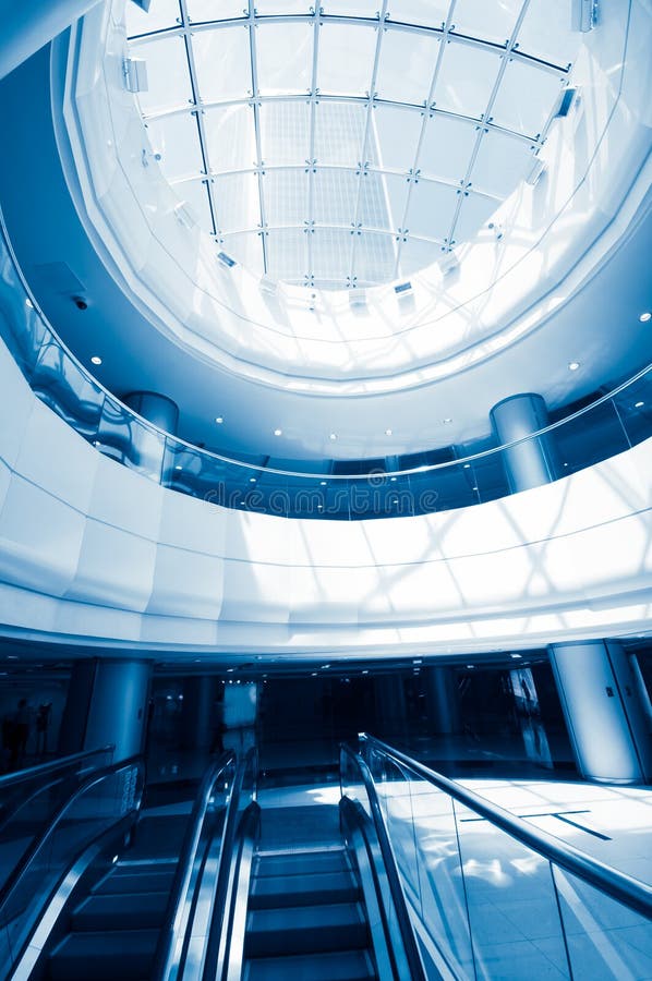 Interior - Lobby of a Upper Class Shopping Mall Stock Photo - Image of ...