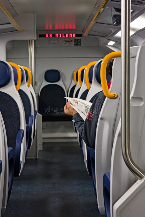 Interior of a local train editorial photo. Image of seat - 113288641