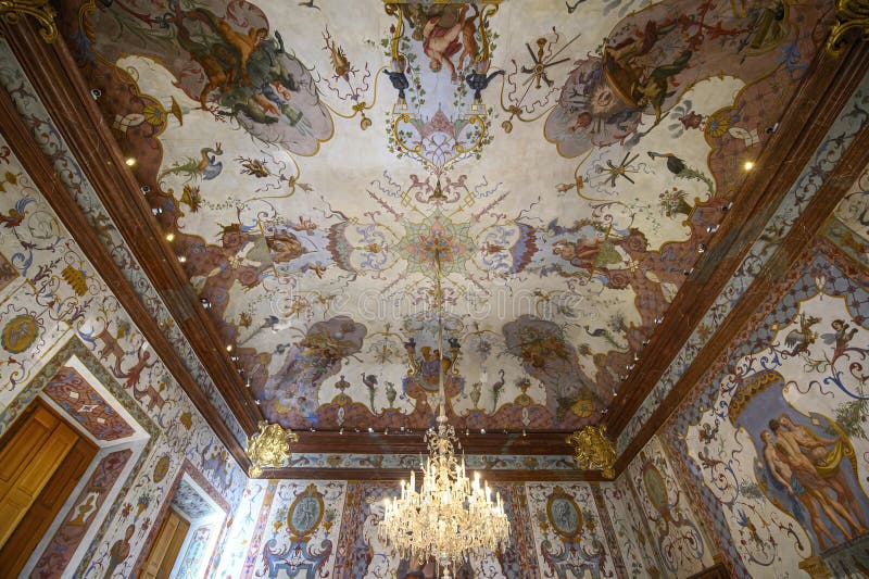 Interior of Lower Belvedere Palace in Vienna, Austria Editorial Stock ...