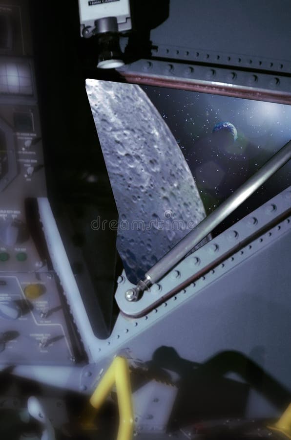 Lunar Module stock illustration. Illustration of black - 20905699