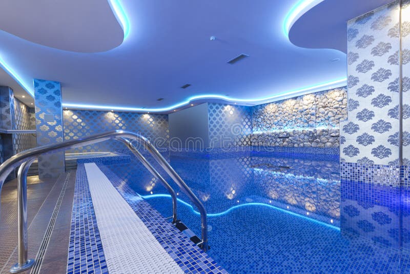 Interior of a Luxury Spa Center Stock Photo - Image of relaxation ...