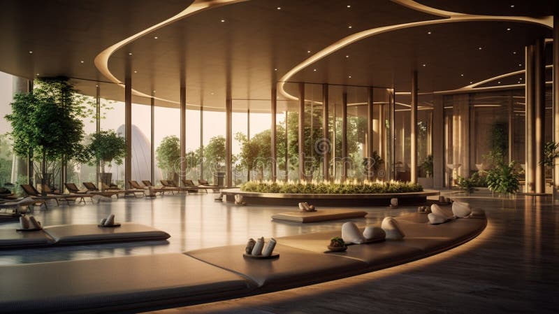 Interior_of_a_luxury_wellness_center_1695522609854_2 Stock Illustration ...