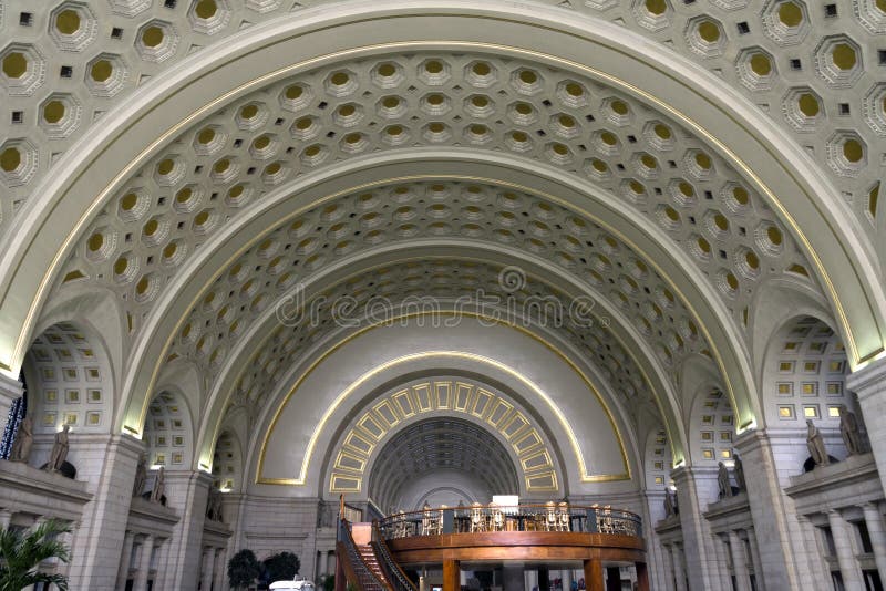 Washington DC Union Station Interior Editorial Image - Image of america ...