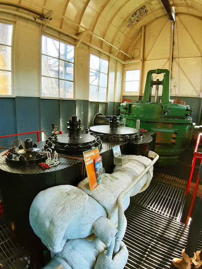 Interior of the Maritime Naval Museum with Engine Parts and Navigation ...
