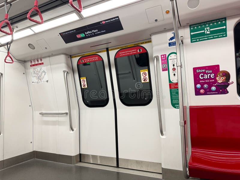 Mass Rapid Transit editorial stock image. Image of door - 359103829