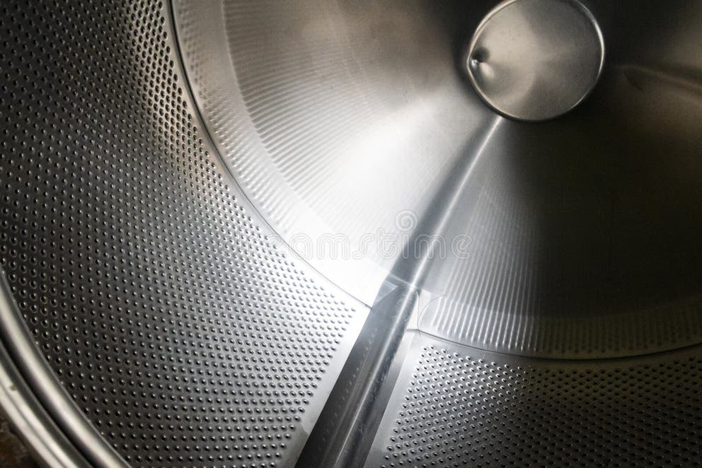 The Interior of a Mechanical Washing Machine for Automatic Washing ...