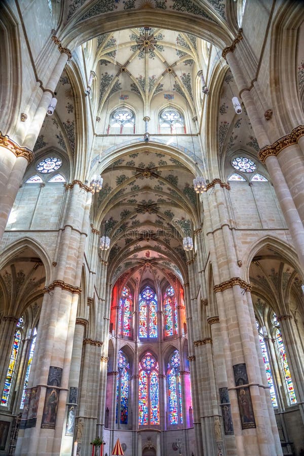Interior of Cathedral in Trier, Germany Editorial Image - Image of ...