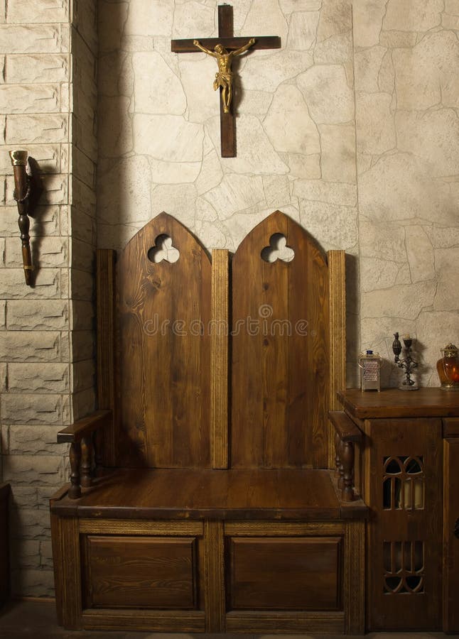 Interior Medieval Del Castillo Imagen de archivo - Imagen de adentro ...