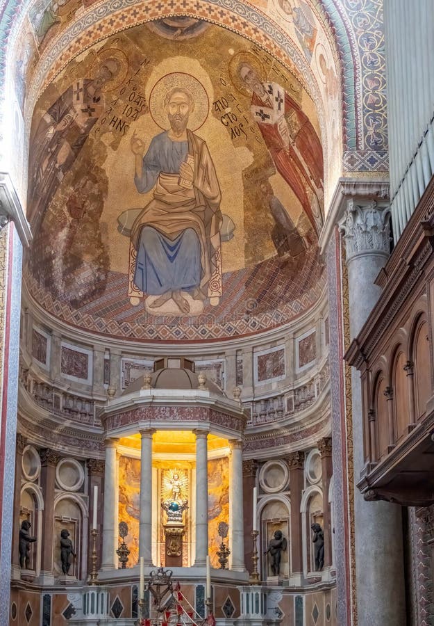 Interior of Messina Cathedral in Messina Italy Editorial Stock Image ...