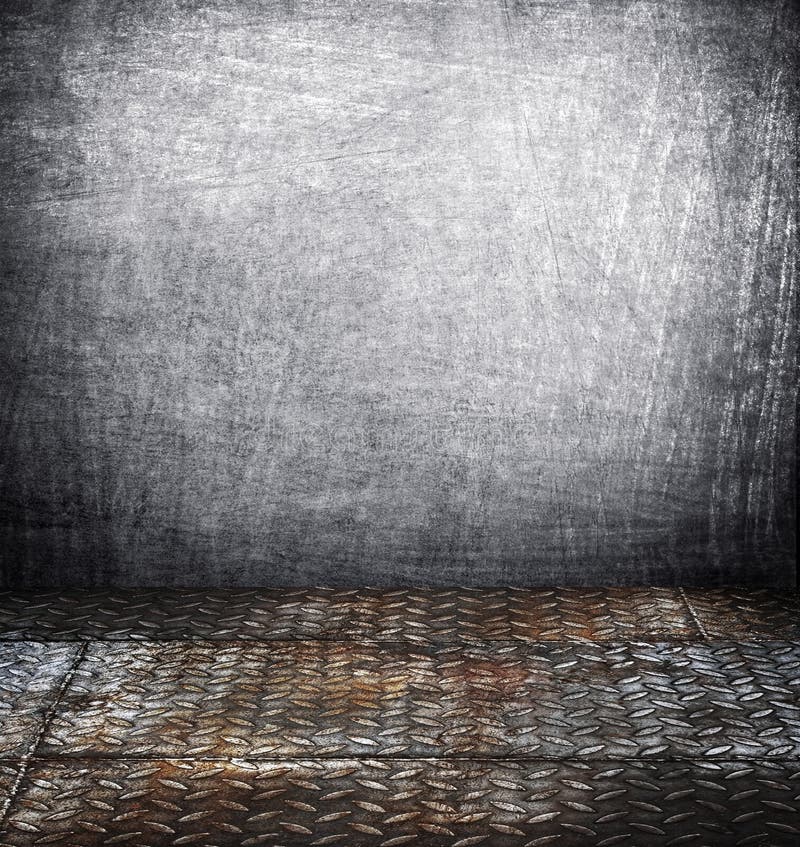 Metal room stock photo. Image of gallery, roll, backgrounds - 7862658